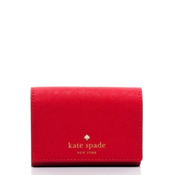 kate spade | Bags | Kate Spade Mini Red Wallet | Poshmark